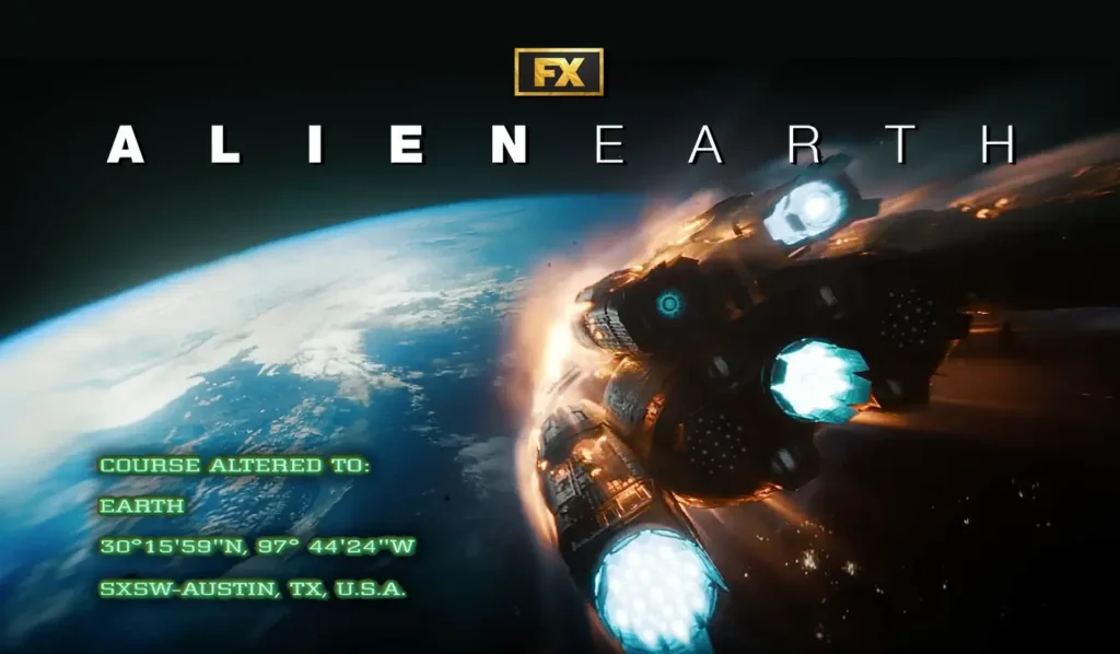 Alien: Earth | Divulgados Cinco Vídeos de recuperação do local do ...